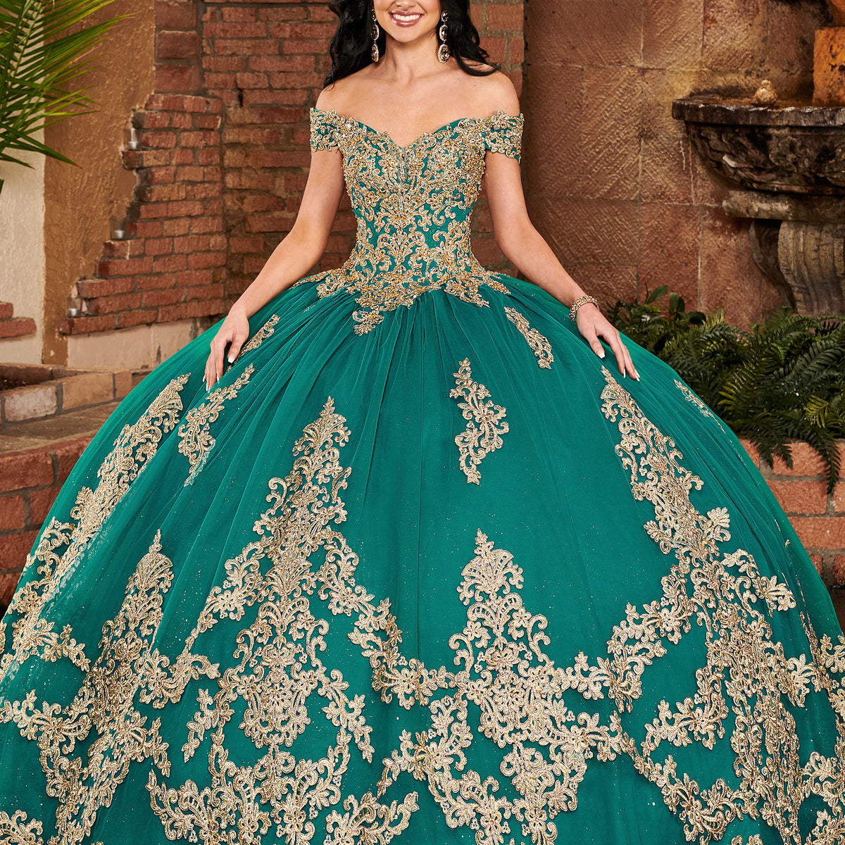 OFF SHOULDER QUINCEANERA DRESS BY MARY'S BRIDAL MQ2129 – Joselin ...